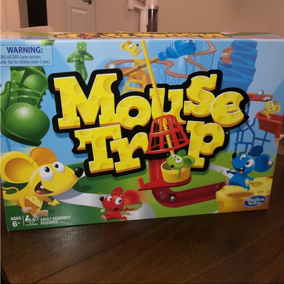 Hasbro | Toys | Mouse Trap Board Game | Poshmark